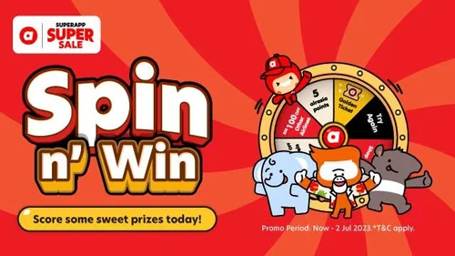 airasia Superapp Super Sale is back! Join Spin n' Win & stand a chance ...
