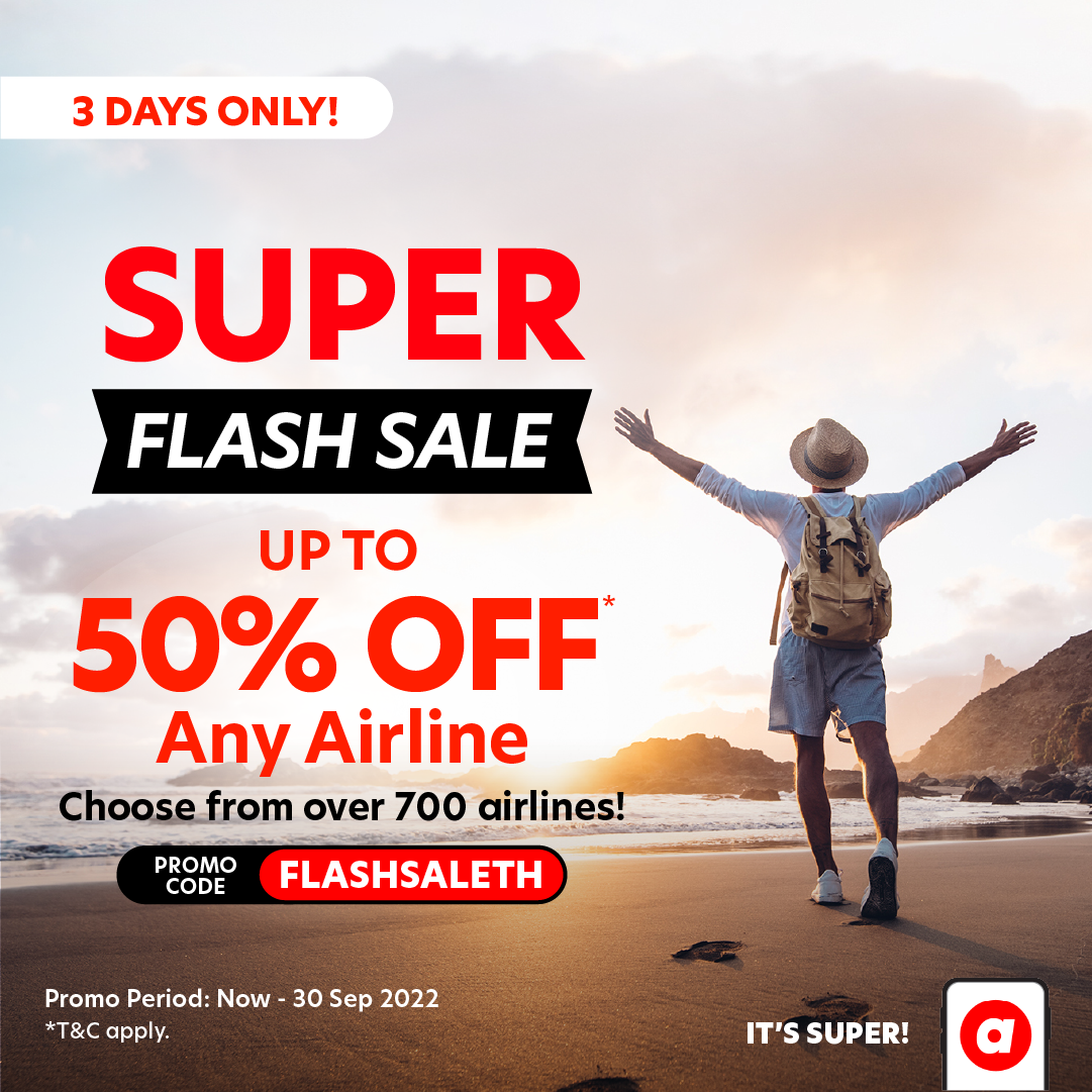airasia Super App Launches 3-Day Super Flash Sale In Response To Demand ...