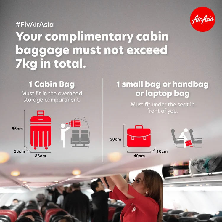 Travel Advisory: AirAsia cabin baggage guidelines for a smoother ...