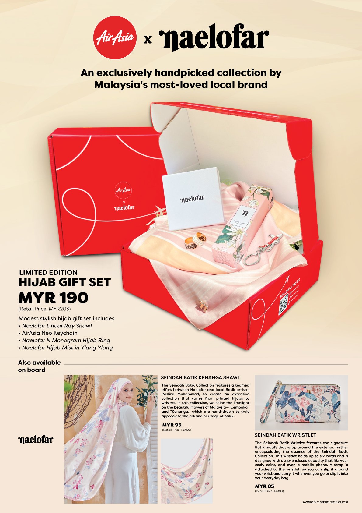 AirAsia Announces Collaboration with Naelofar, New In-flight Menu ...