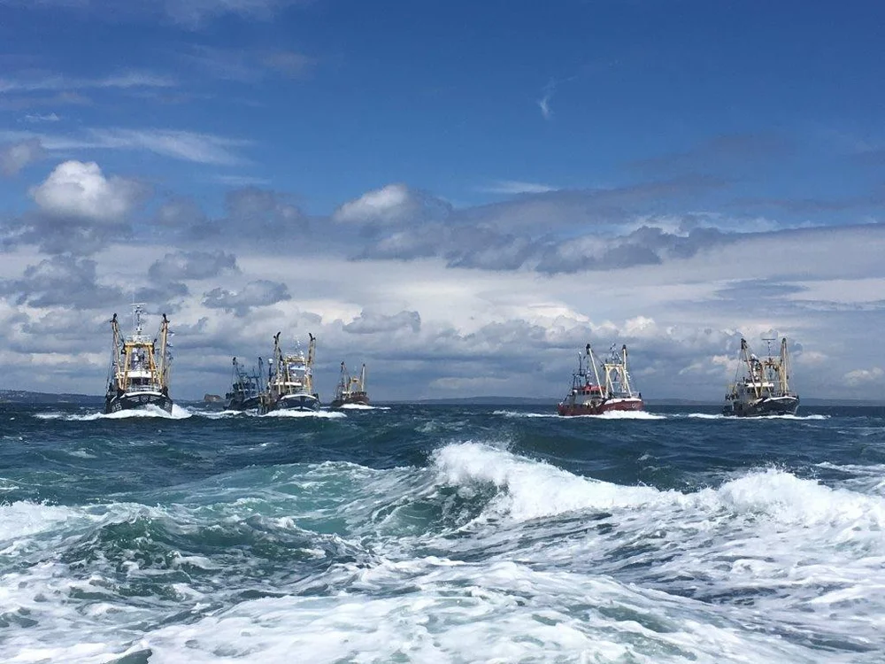 Waterdance's Beam Trawler Fleet participate in Brixham Trawler Race ...