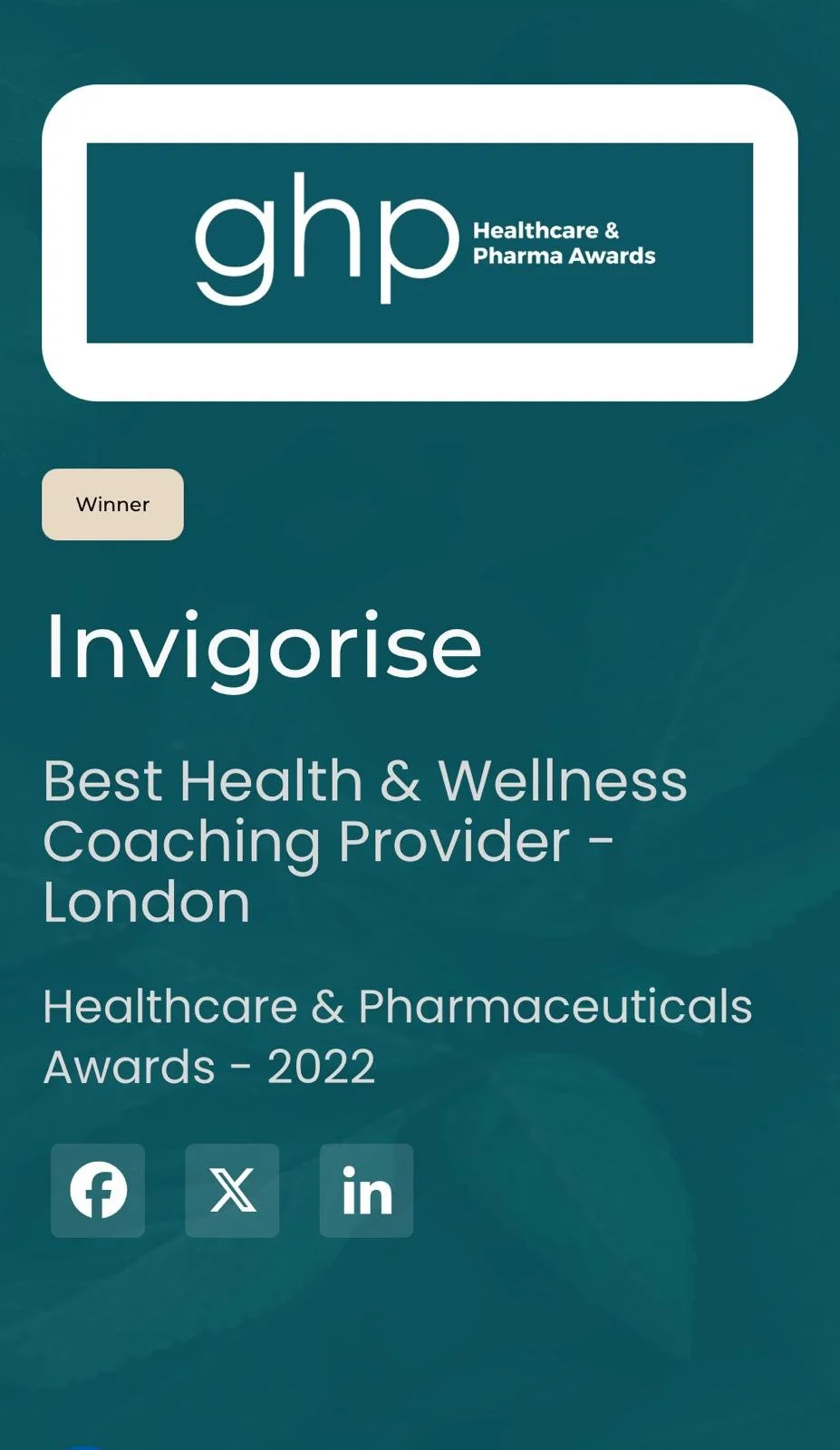 About Invigorise — Invigorise | Health and Wellness Coaching