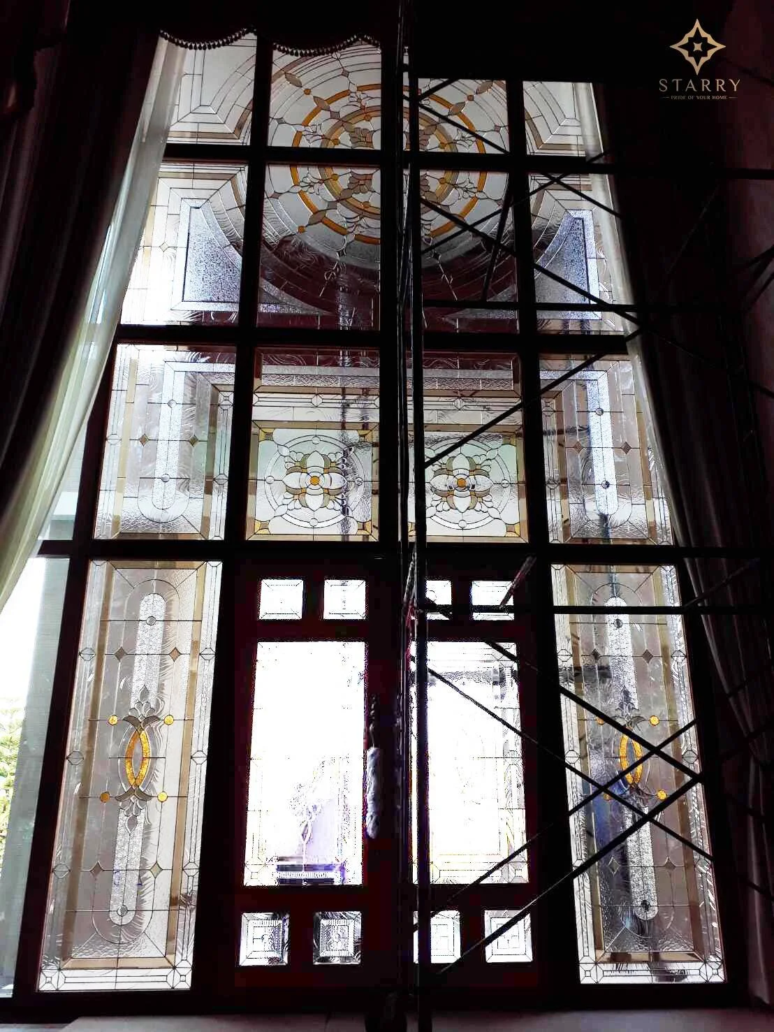 MADE TO ORDER — Starry Door - ประตูกระจกสเตนกลาส ประตูไม้ ประตูกระจกนิรภัย