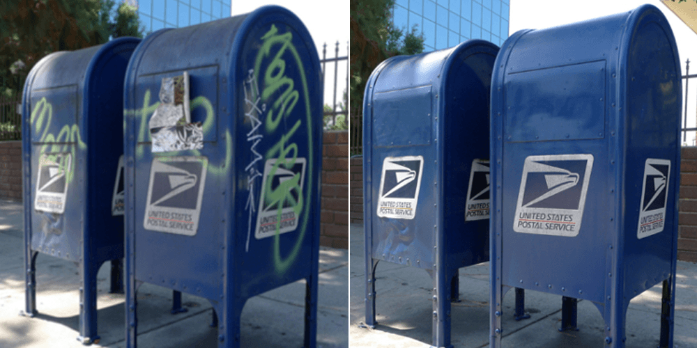 Before & After Gallery — Graffiti Removal Services