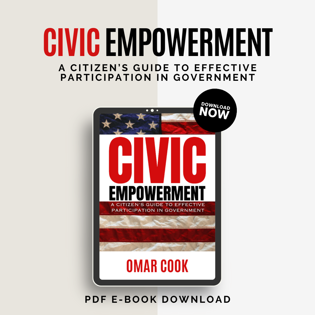 Civic Empowerment: A Citizen's Guide to Effective Participation in ...