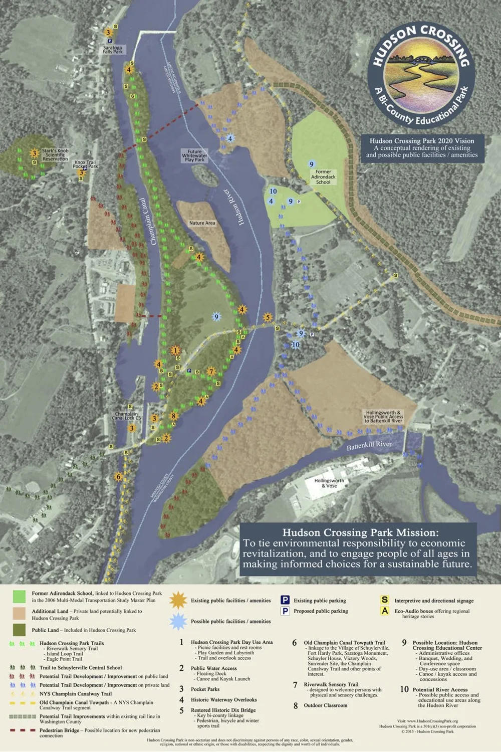 Park Features — Hudson Crossing Park