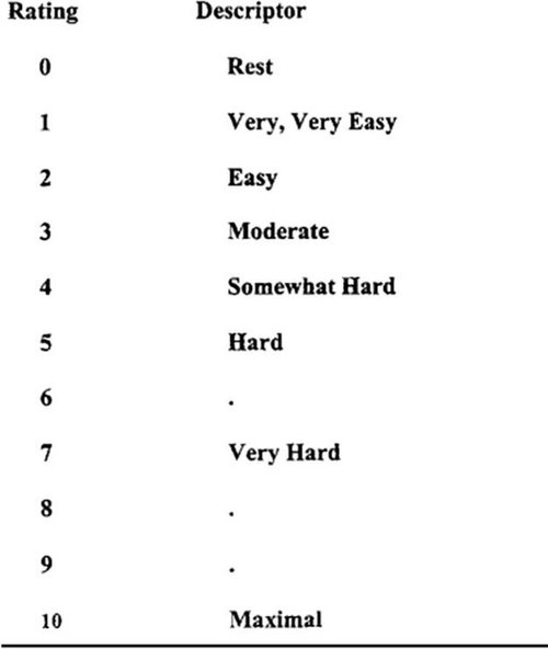 Rate of Perceived Exertion (RPE): An Overview — Aevum Physiotherapy