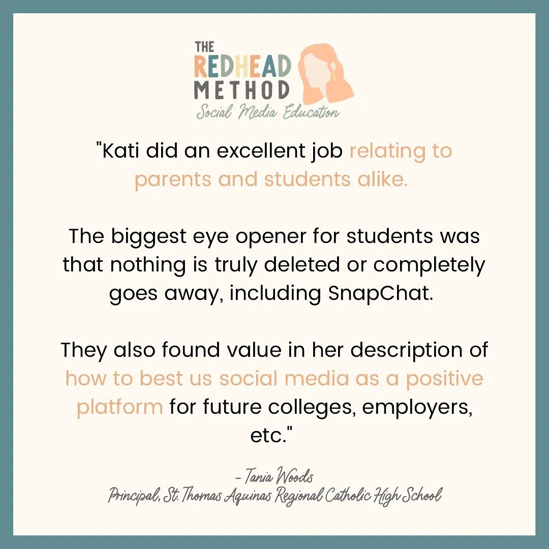 private sessions — The Redhead Method