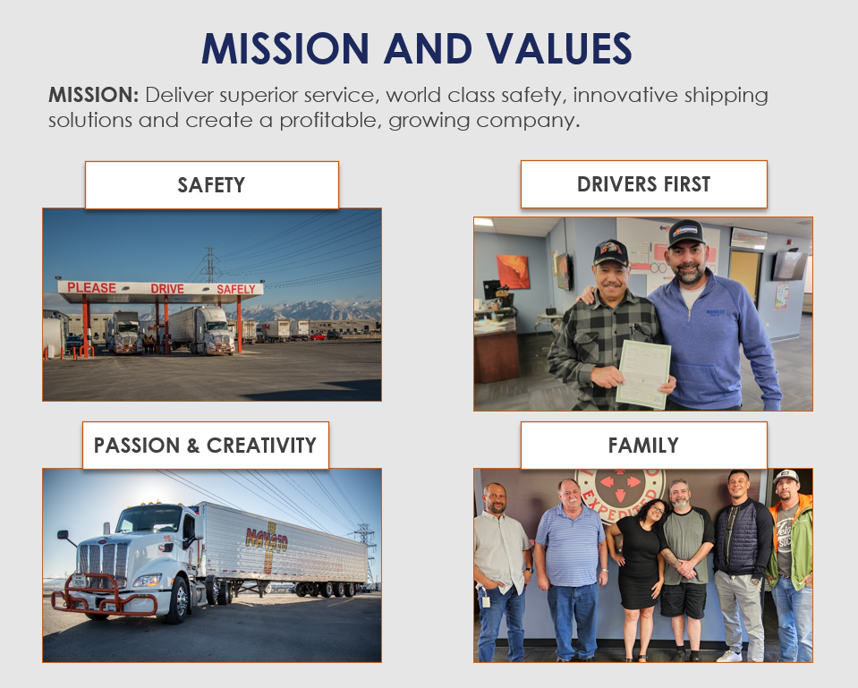 Nationwide Trucking Company and Freight Shipping Services — Navajo Express