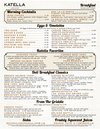 Restaurant Menu — Katella Bakery, Deli, Restaurant