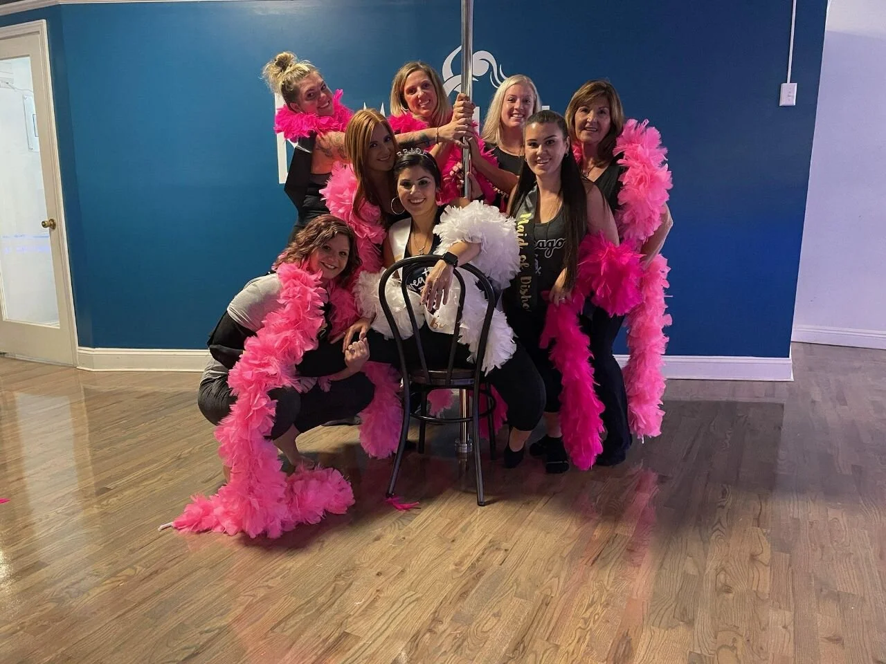 Chicago Bachelorette Pole Dance Party | Bombshell Movement Studio