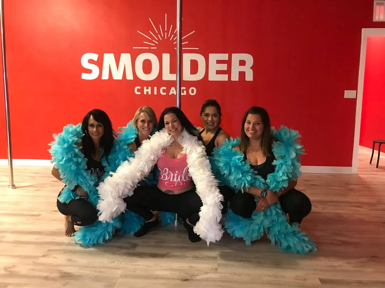 Chicago Bachelorette Pole Dance Party | Bombshell Movement Studio