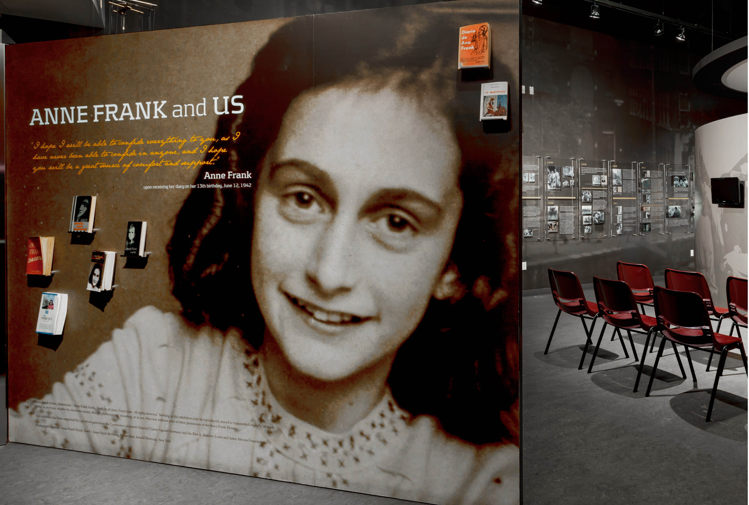 anne frank center — hixon design