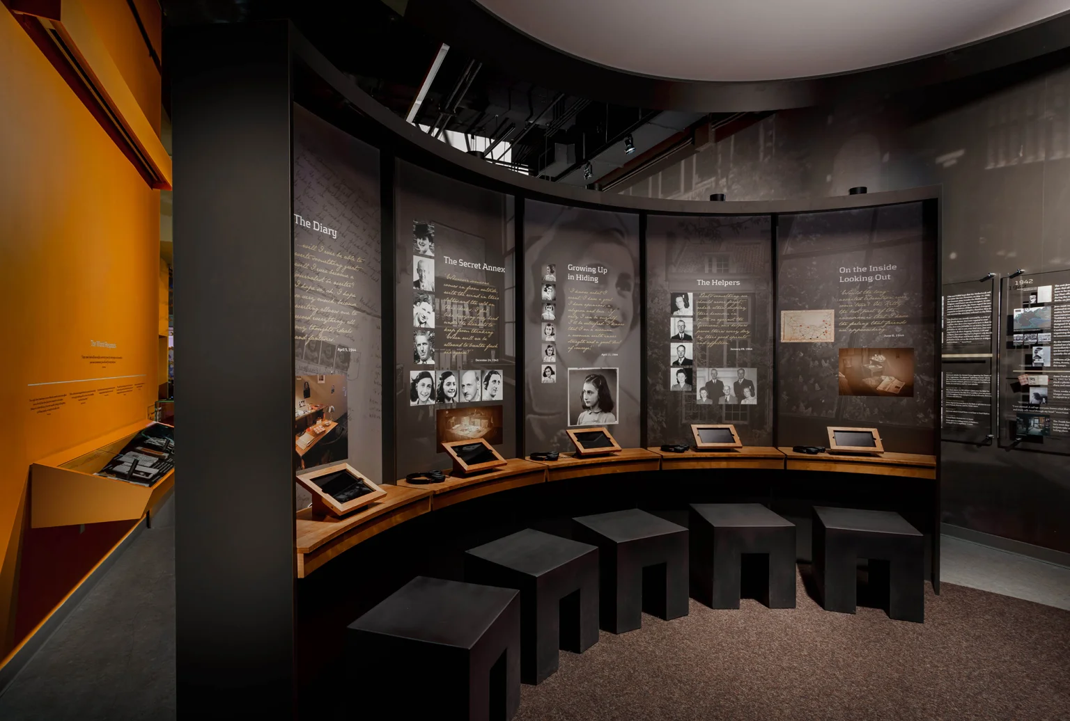 anne frank center — hixon design