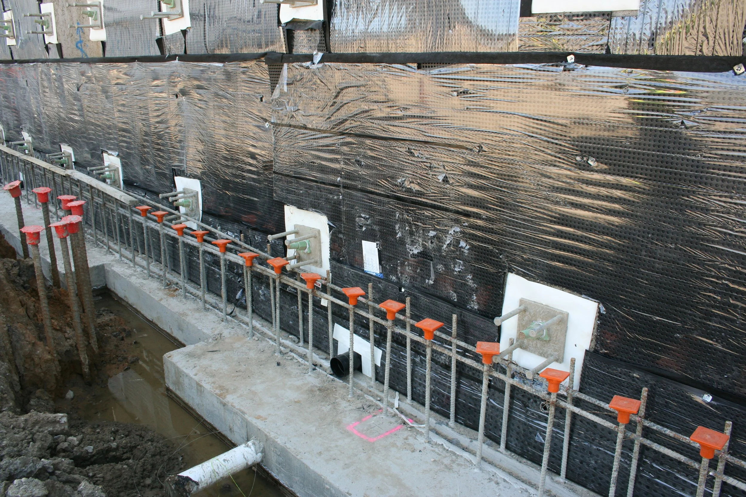 Soil Nail Wall — AWD - American Wick Drain