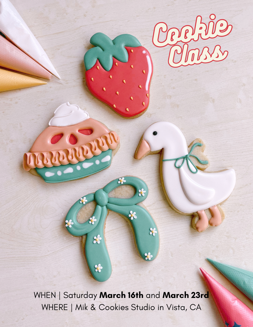 Cookie Classes — Mik & Cookies