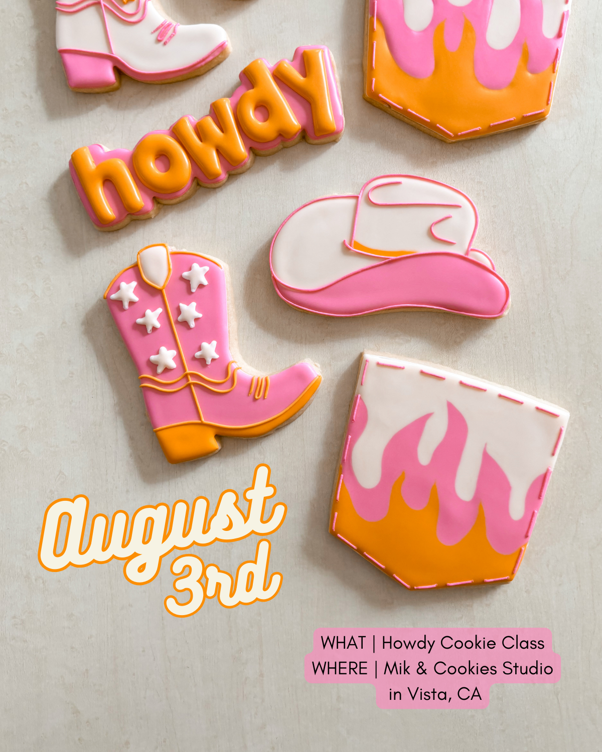 Cookie Classes — Mik & Cookies