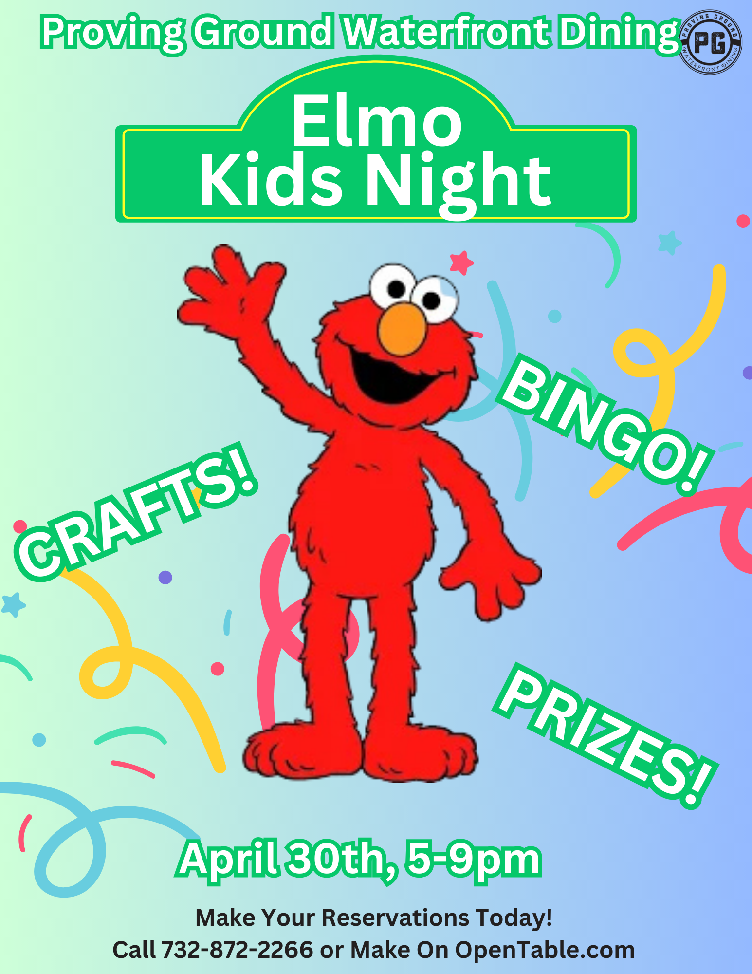 Kids Night Elmo — Proving Ground