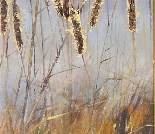 Cattails Painting