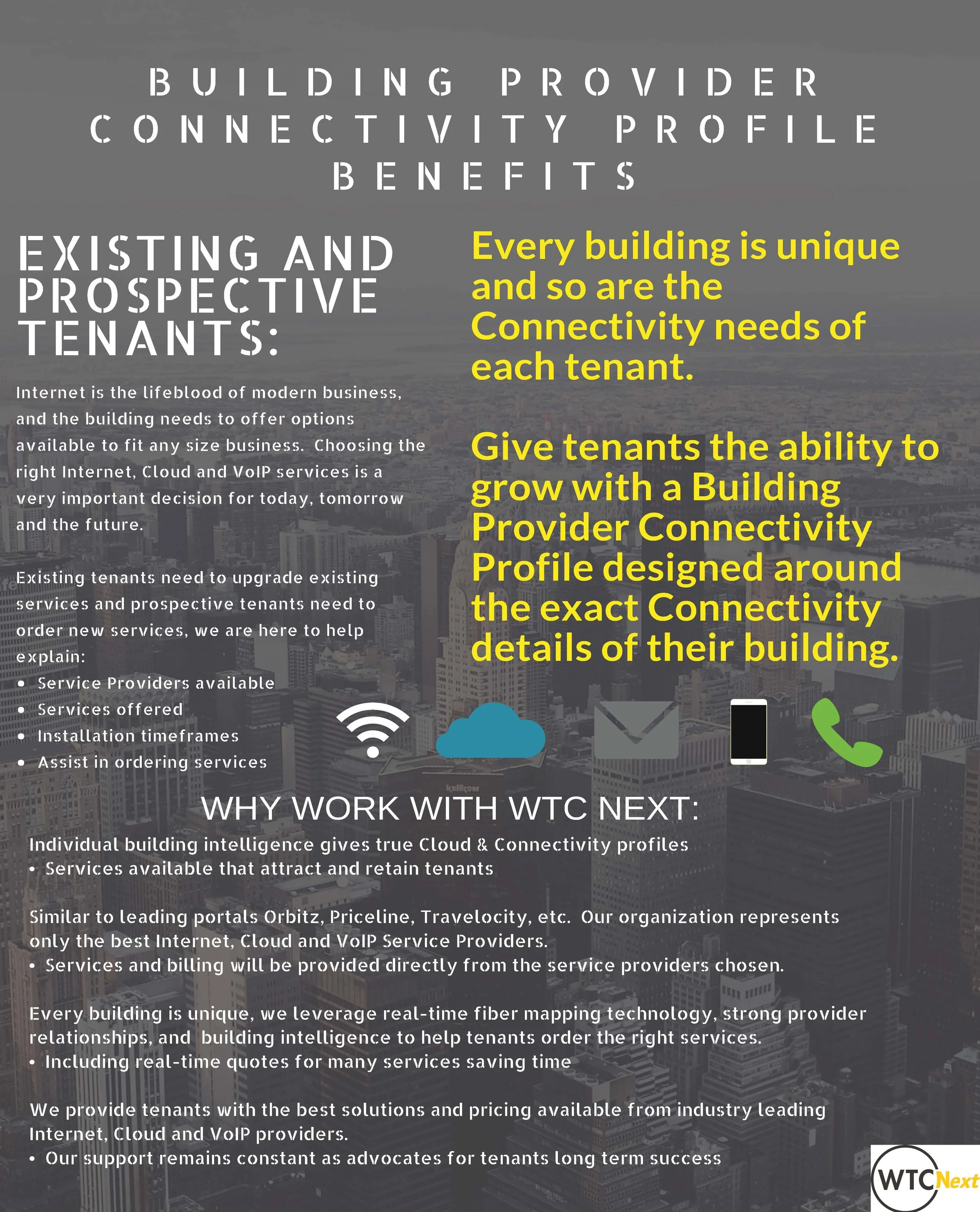 Building Provider Connectivity Profiles – WTC Next