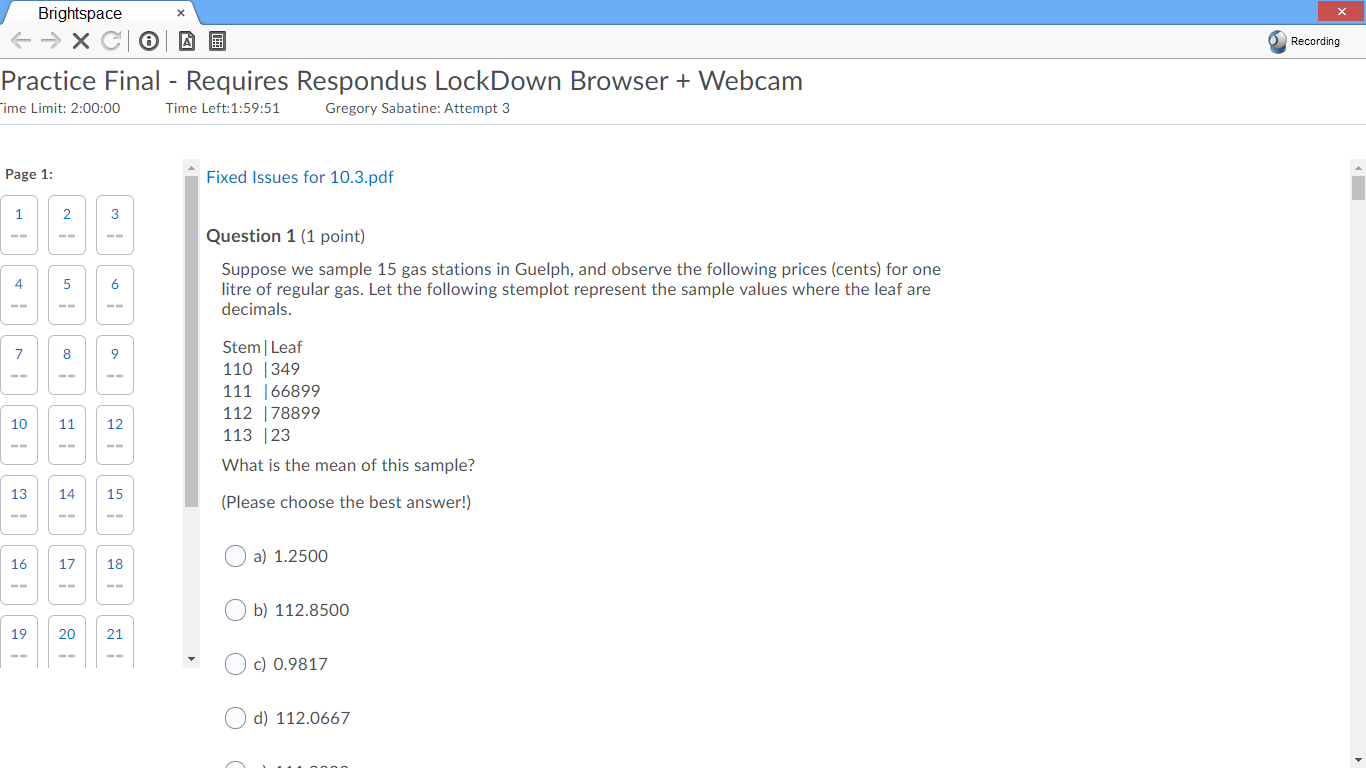 Respondus — CourseLink Documentation & Support