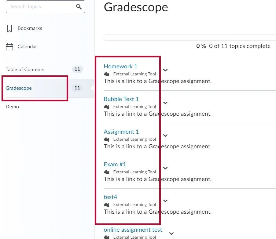 Accessing Gradescope — CourseLink Documentation & Support