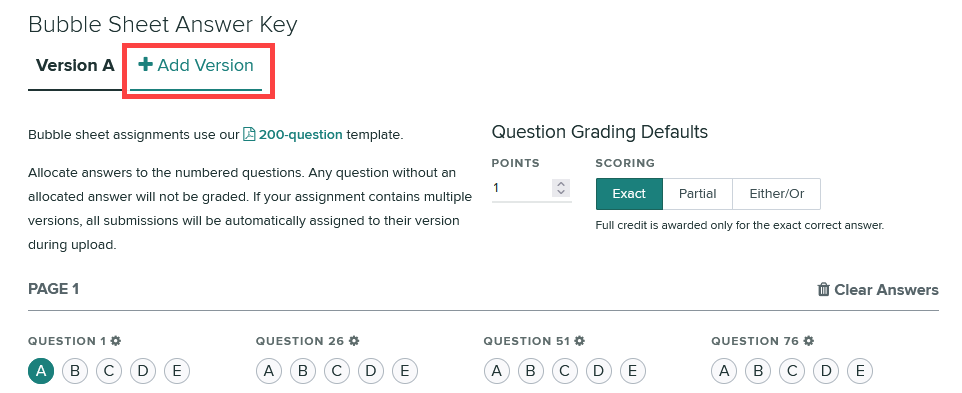 Gradescope Bubble Sheets — CourseLink Documentation & Support