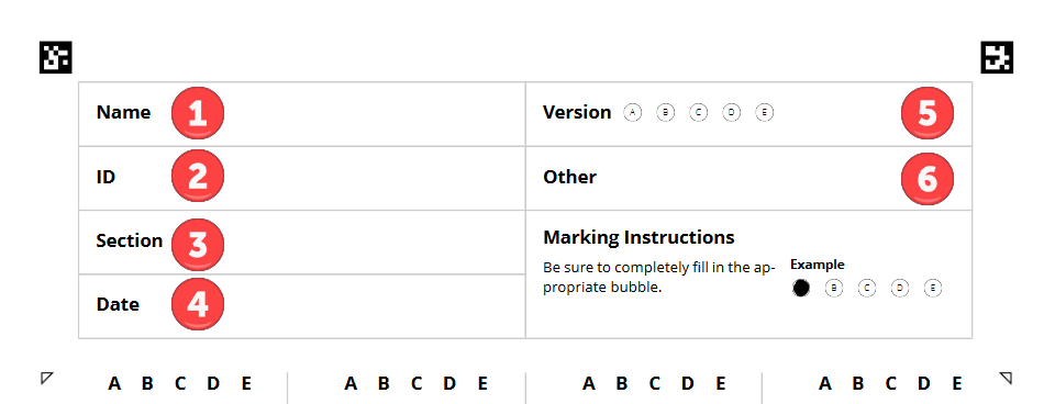 Gradescope Bubble Sheets — CourseLink Documentation & Support
