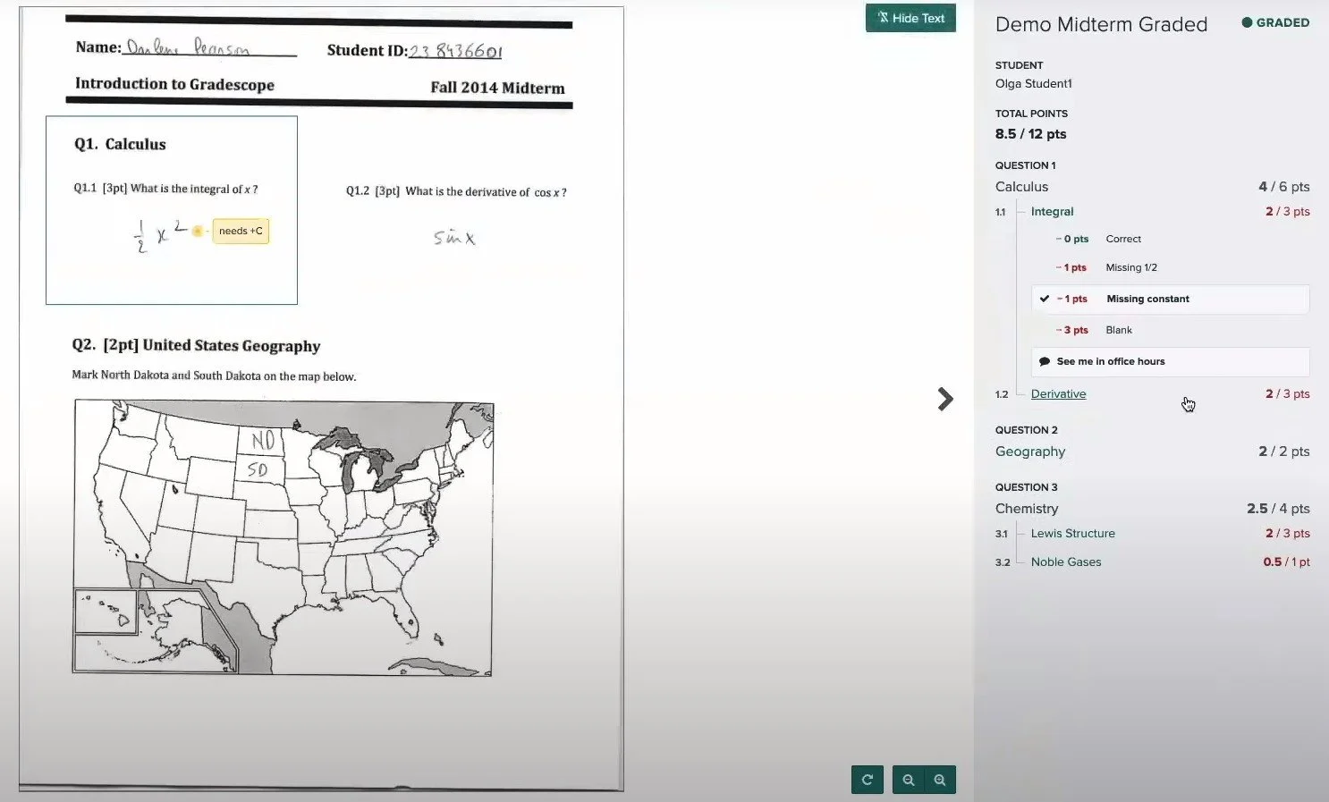 Viewing Grades and Feedback on Gradescope — CourseLink Documentation ...