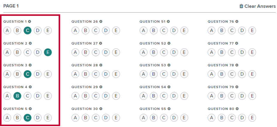 Gradescope Bubble Sheets — CourseLink Documentation & Support