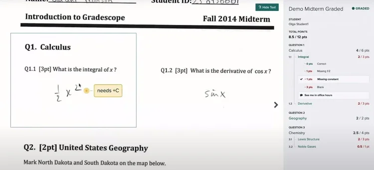 Viewing Grades and Feedback on Gradescope — CourseLink Documentation ...