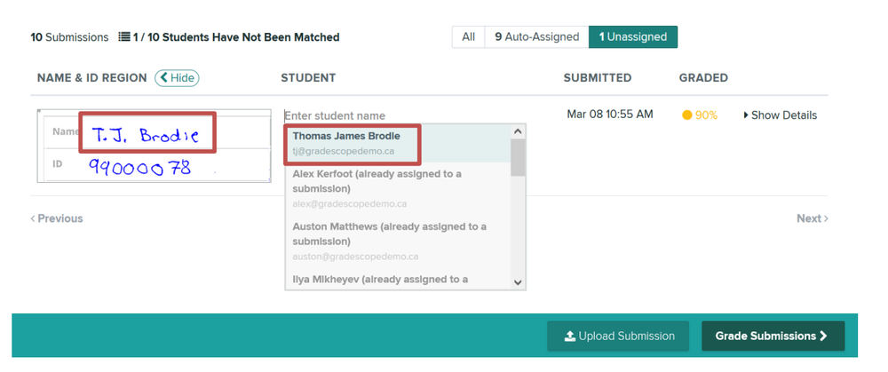 Gradescope Bubble Sheets — CourseLink Documentation & Support