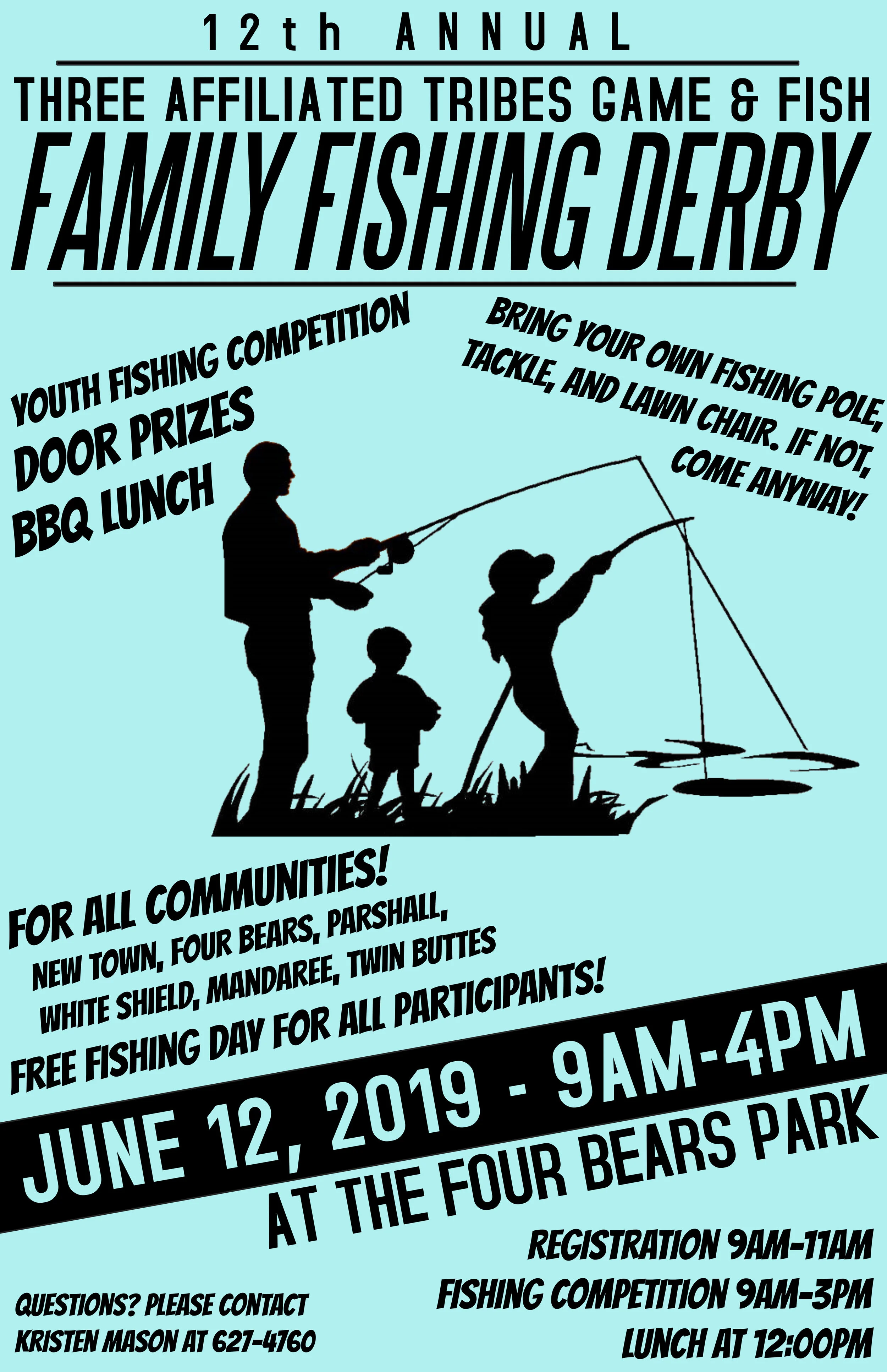 12th Annual TAT Game & Fish Family Fishing Derby — MHA Nation