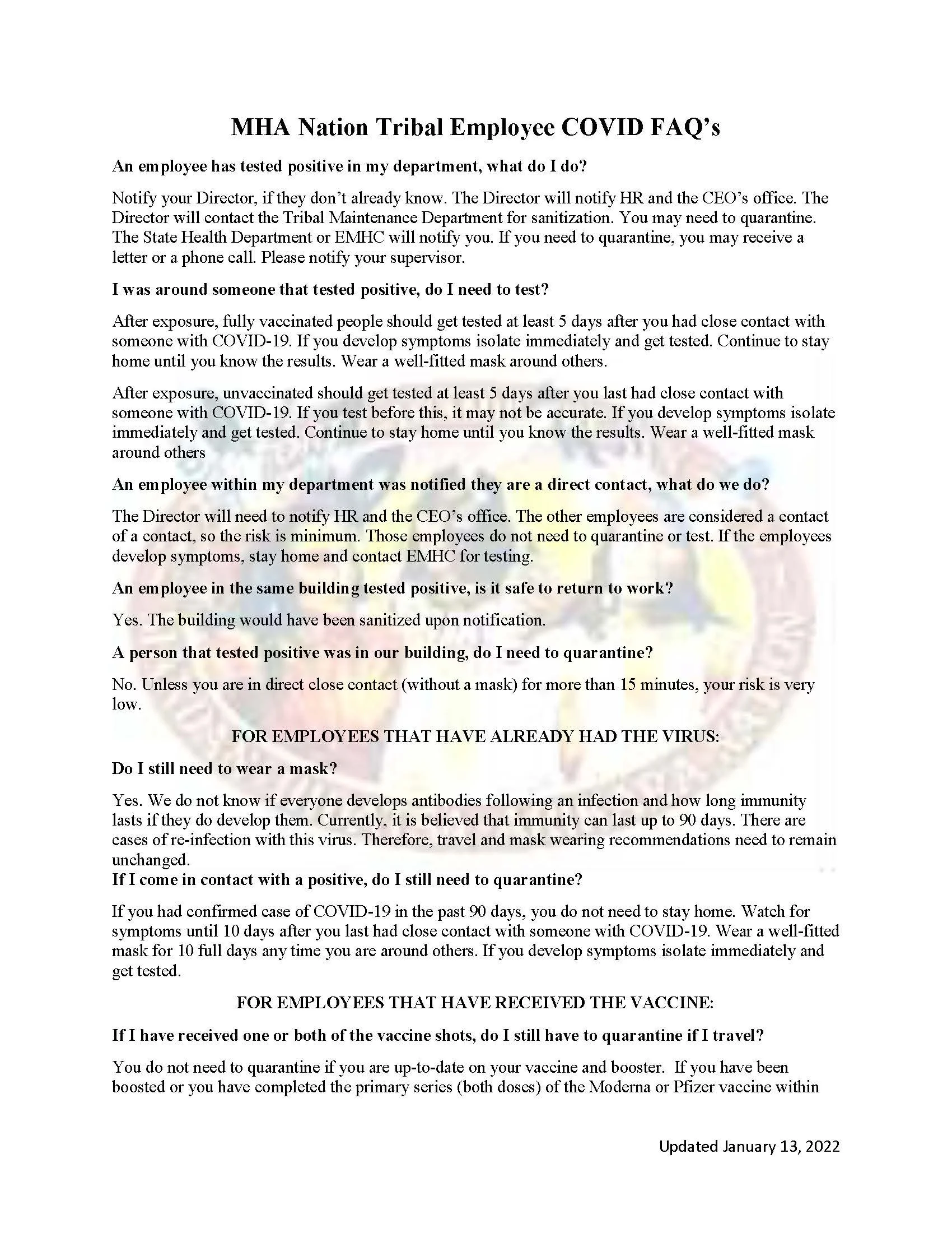 Human Resource — MHA Nation