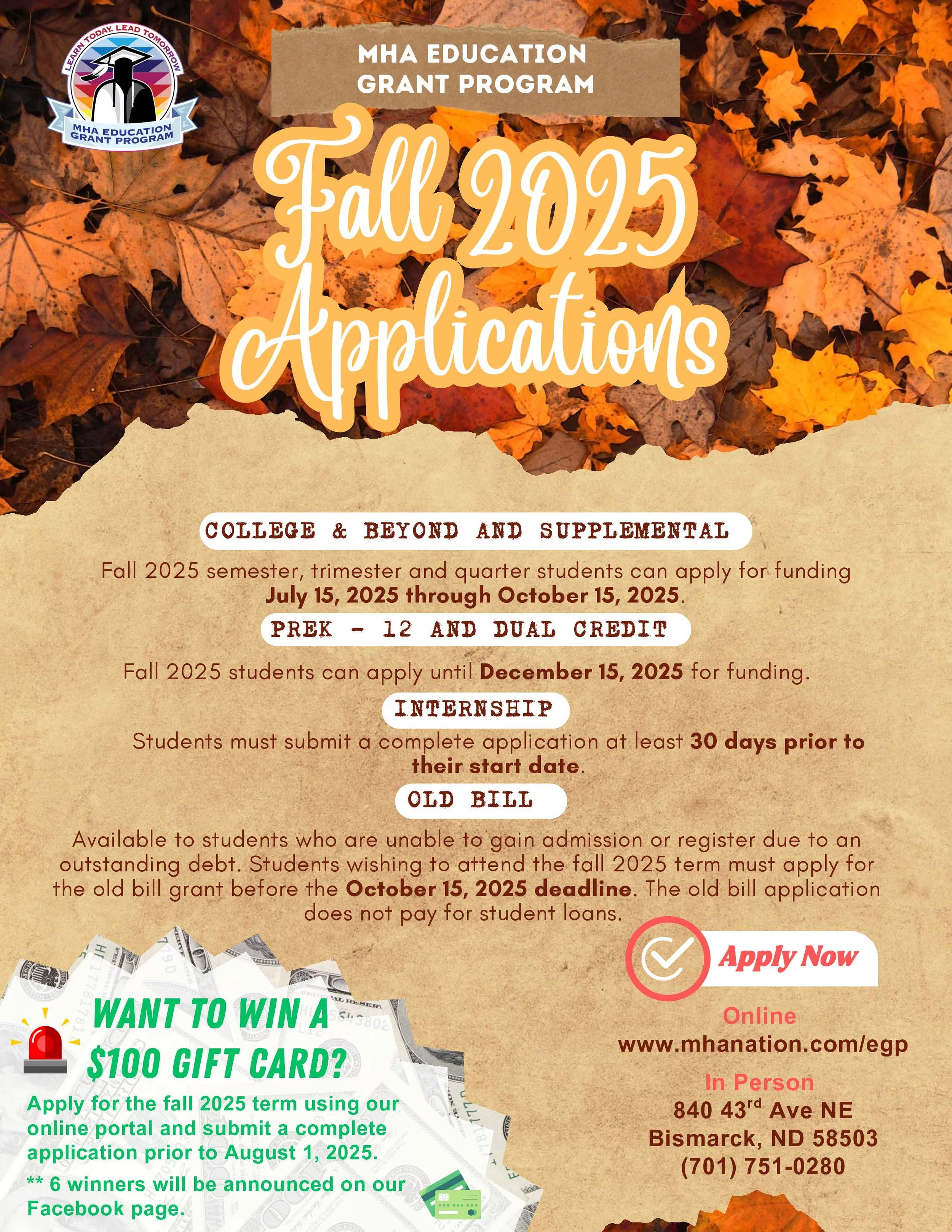 MHA Education Grant Program — MHA Nation