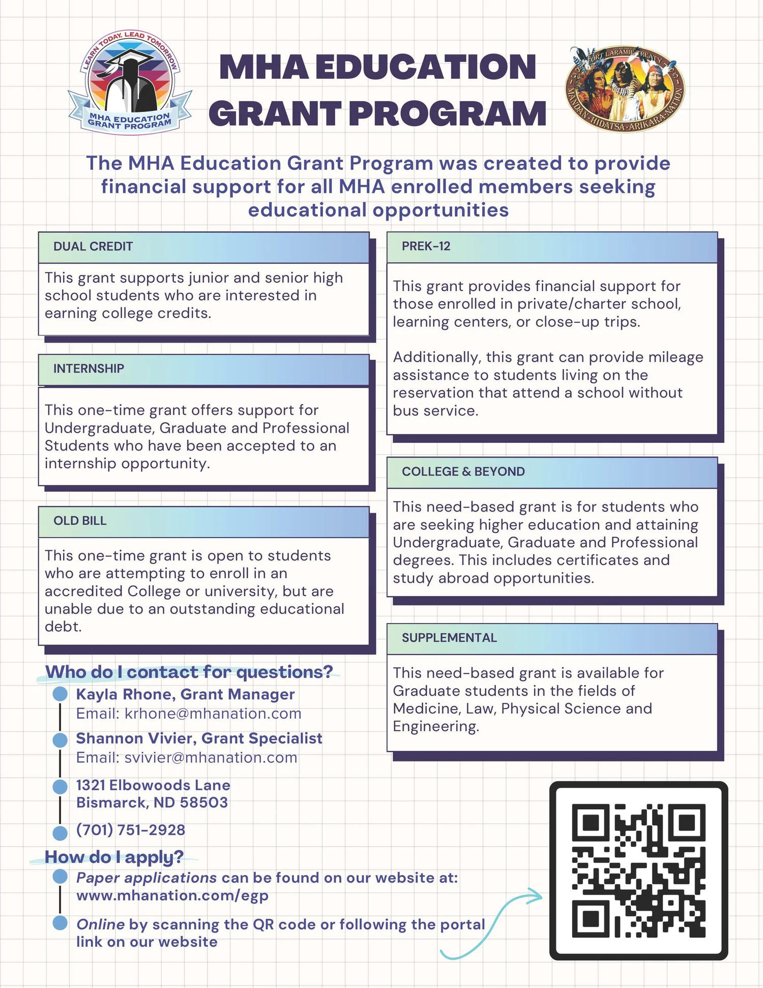 MHA Education Grant Program — MHA Nation