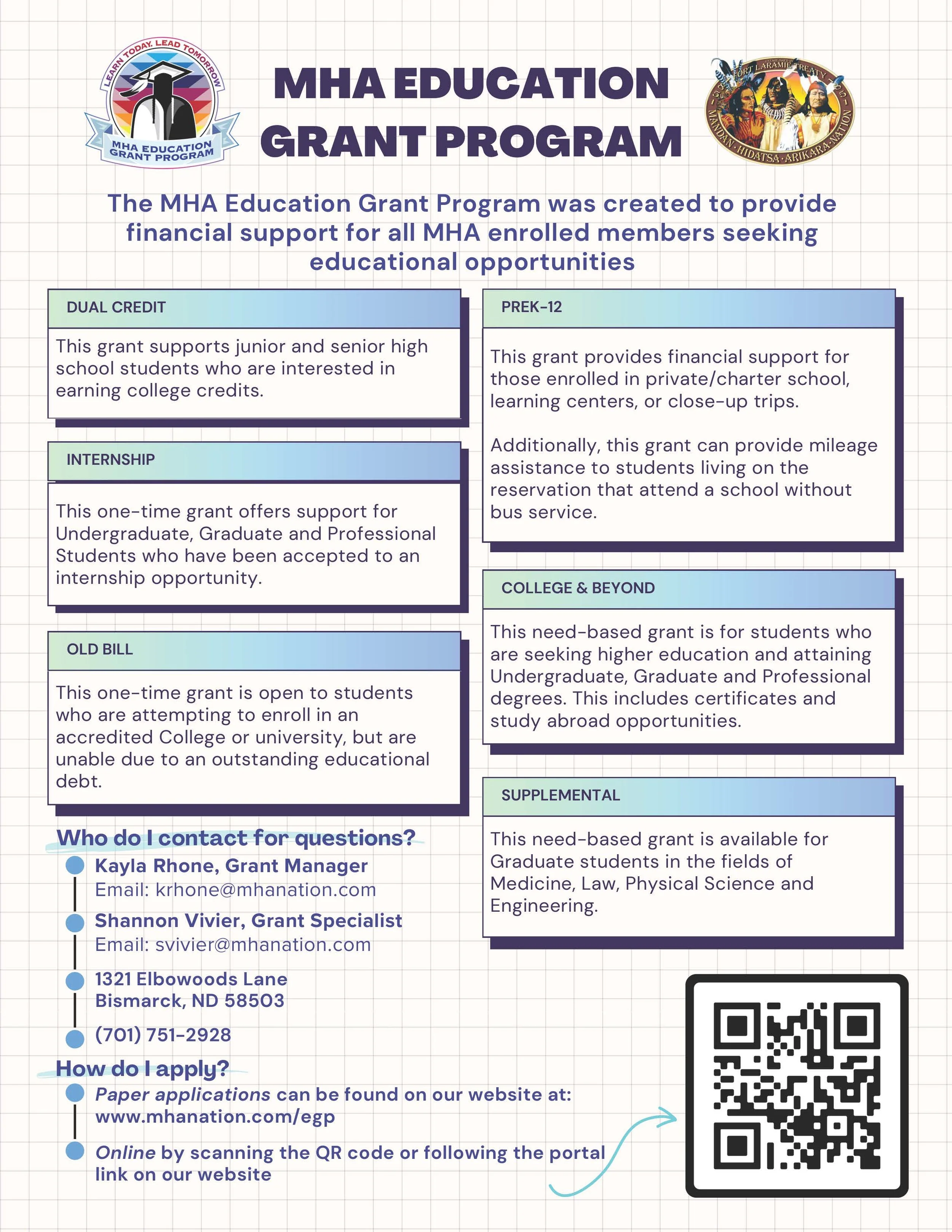 MHA Education Grant Program — MHA Nation