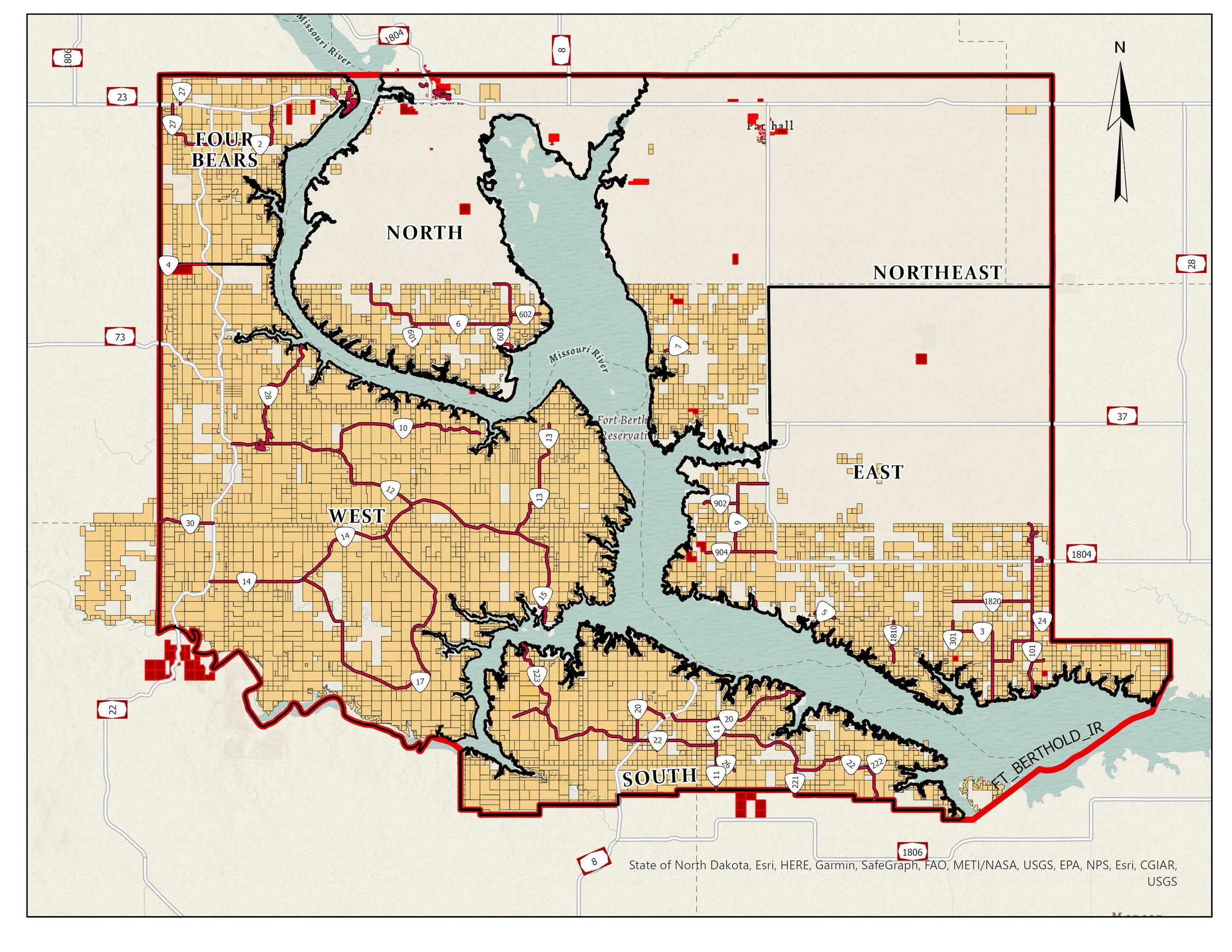 Geographic Information Systems — MHA Nation