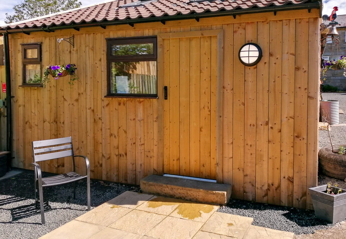 Lucker Mill House - Woodman's & Shepherd's Hut — Lucker Mill House B&B ...