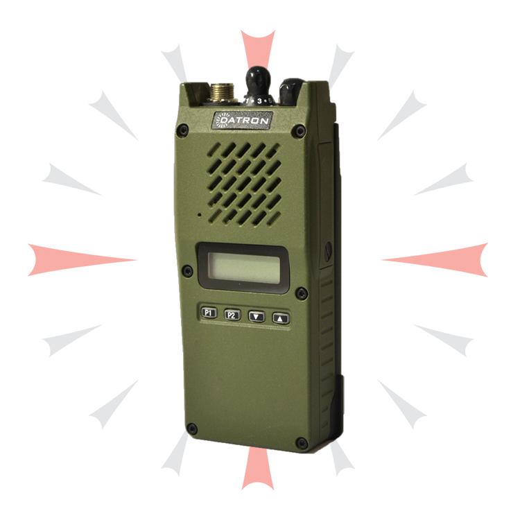 VHF Very High Frequency Tactical Radio — Datron