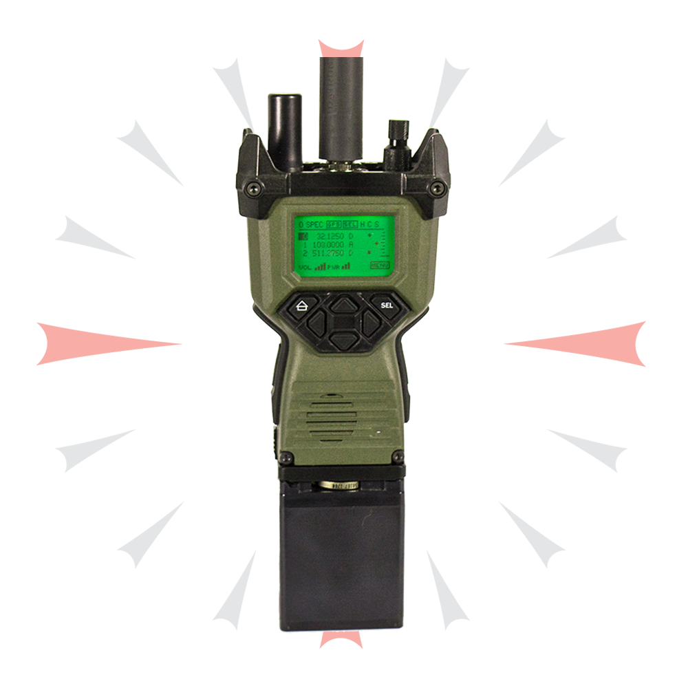 VHF UHF Multi-band Tactical Radio — Datron