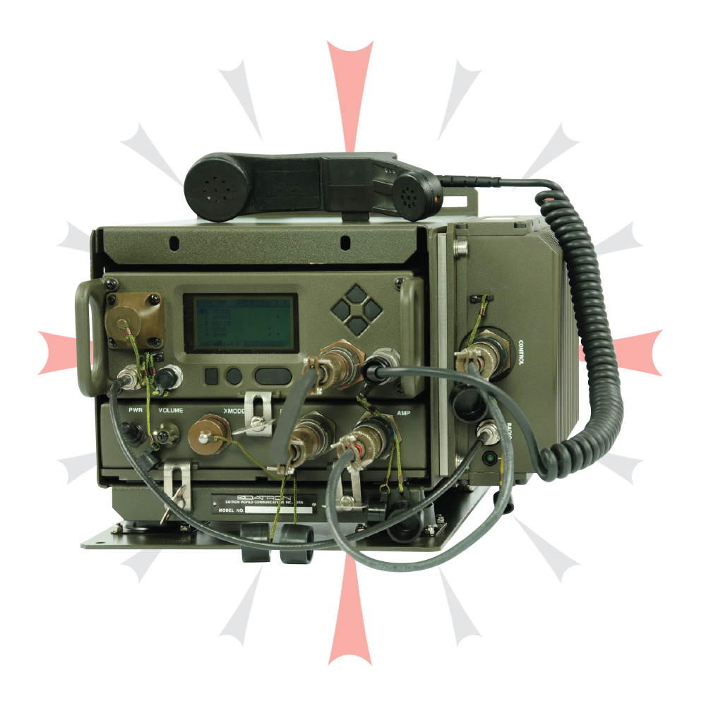 VHF Very High Frequency Tactical Radio — Datron