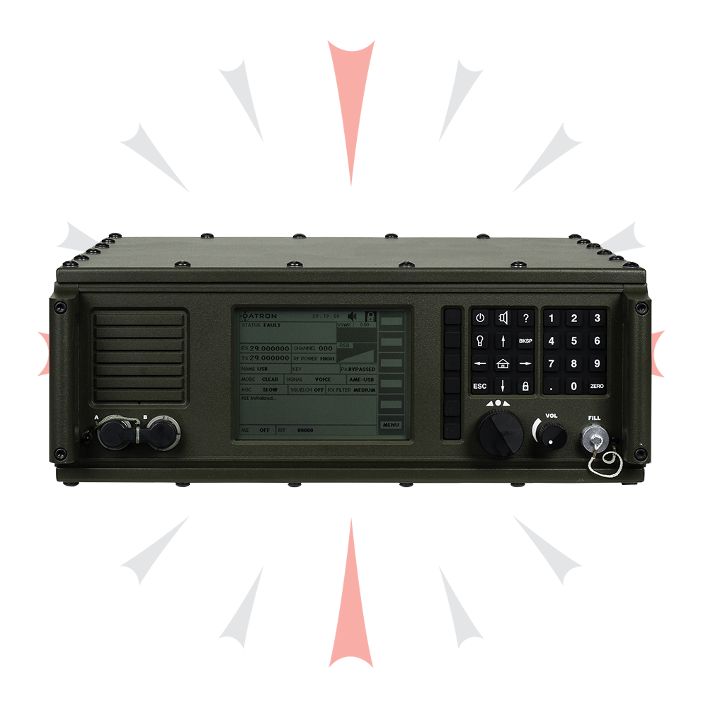 HF High Frequency Tactical Radio — Datron