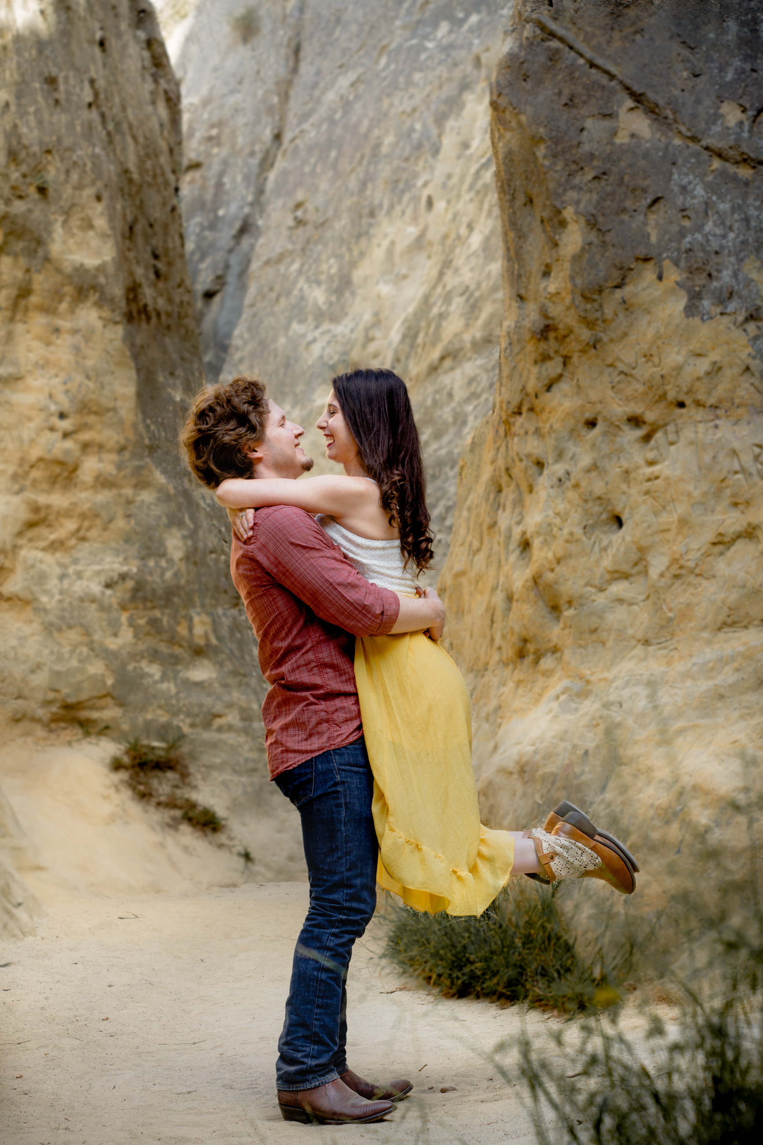 Jenna & Scott's Desert Canyon Session — Abbey Rez Photography & Film