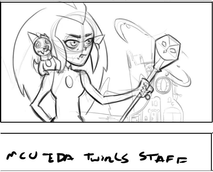 Art Test - Owl House — DT Johnson Art