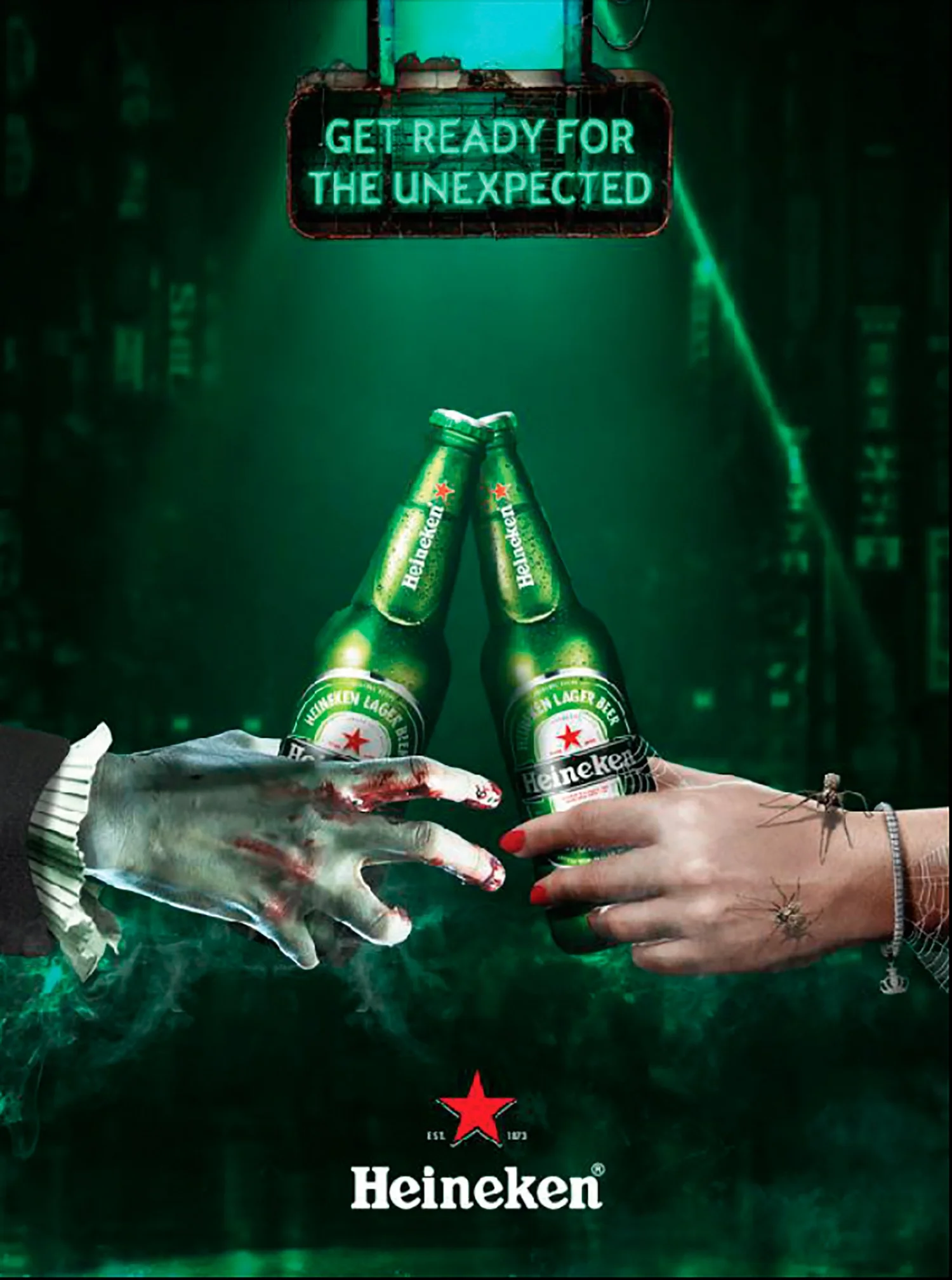 Heineken Halloween 2018 - ILLUSION CGI STUDIO