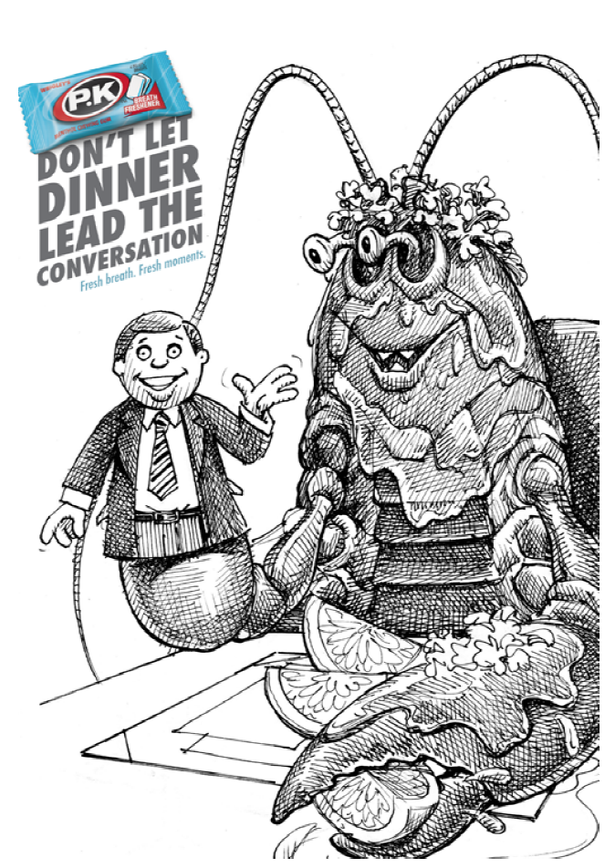 Pk Chewing Gum Illusion Cgi Studio