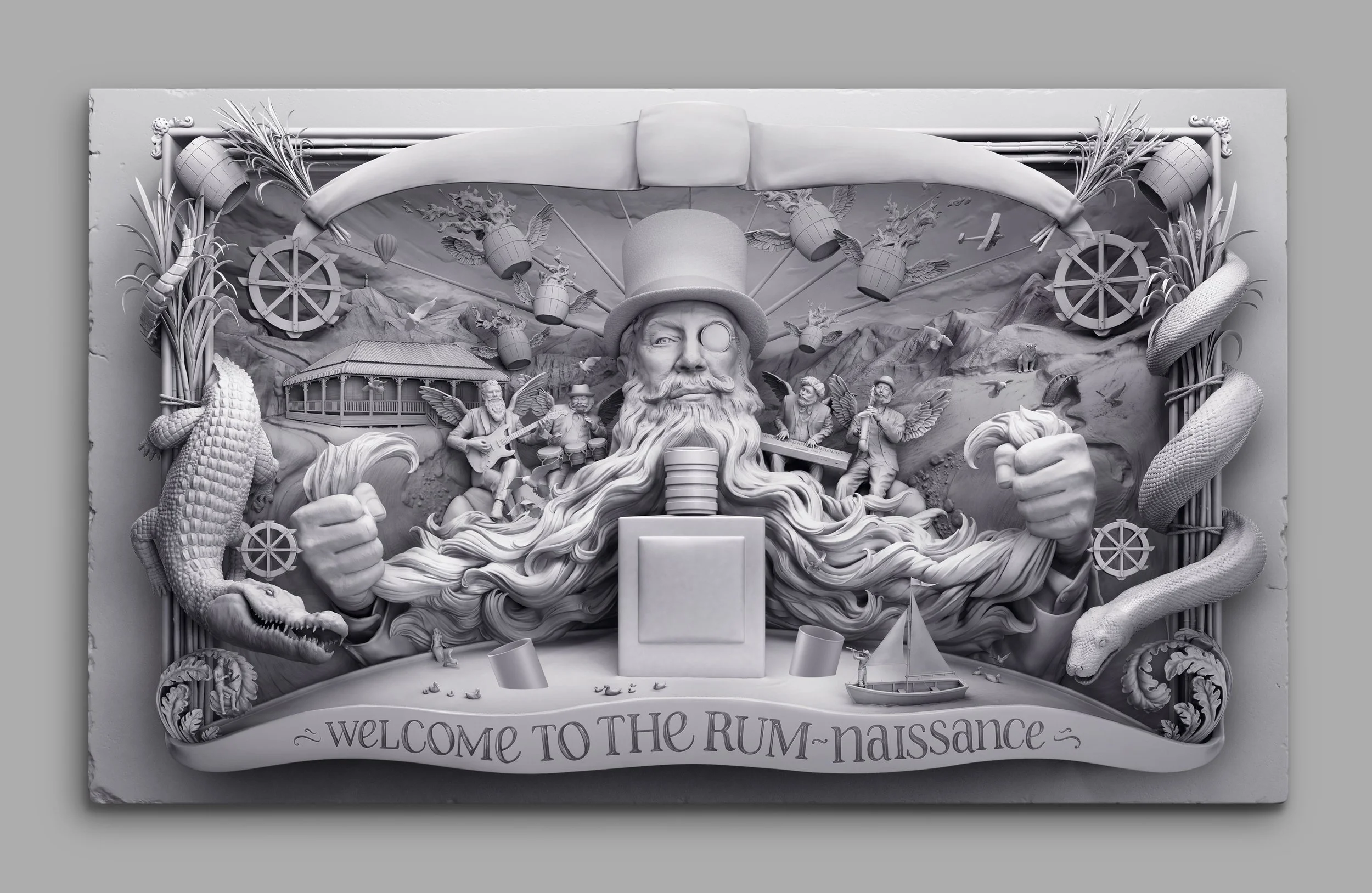 Bundaberg Rum 125th Anniversary - ILLUSION CGI STUDIO