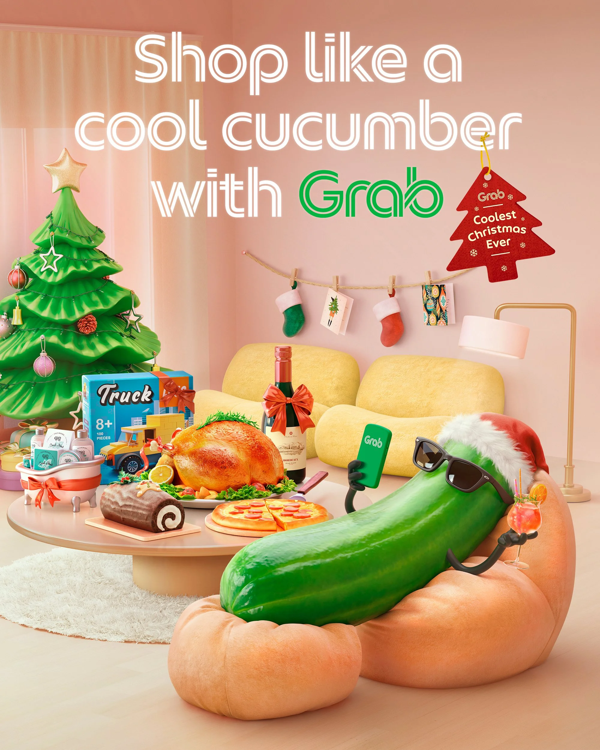 Grab Christmas - ILLUSION CGI STUDIO