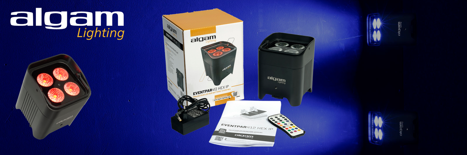 ALGAM LIGHTING presenteert een nieuwe Event Par op batterij! - Algam Benelux